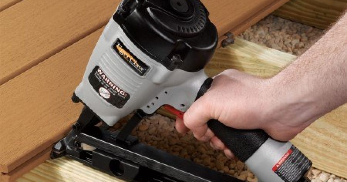 Tiger Claw Installation Gun For Grooved Decking | FastenMaster